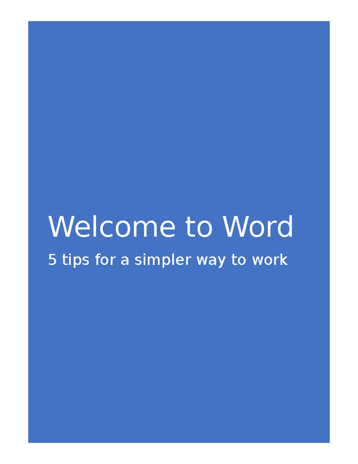 Use live layout and alignment guides - Welcome to Word 5 tips for a ...