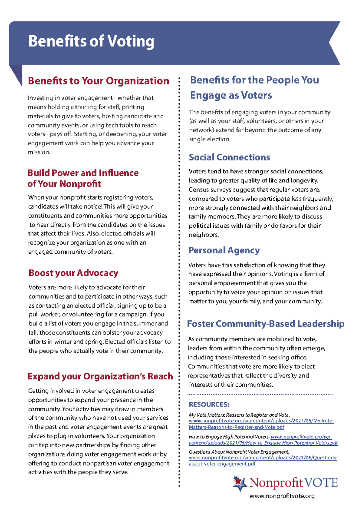Benefits-of-Voting - The benefits of engaging voters in your community ...