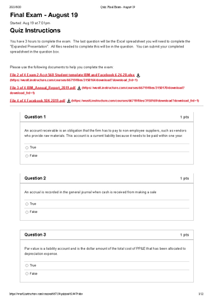 3+Quiz+Journal+Red+Elephant+%28solution%29 - ACCT560 - WUSTL - Studocu