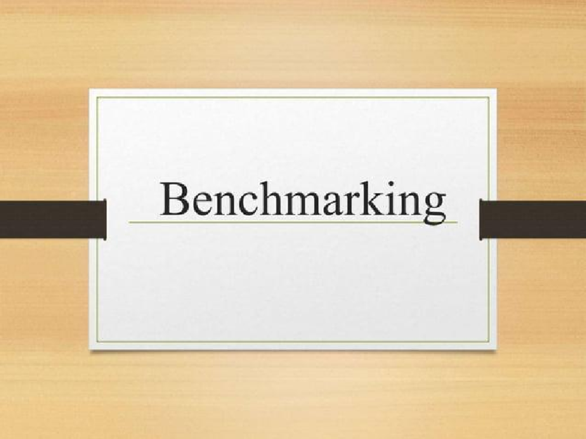BENCH MARKING IN QUALITY - Benchmarking Benchmarking Introduction Book ...
