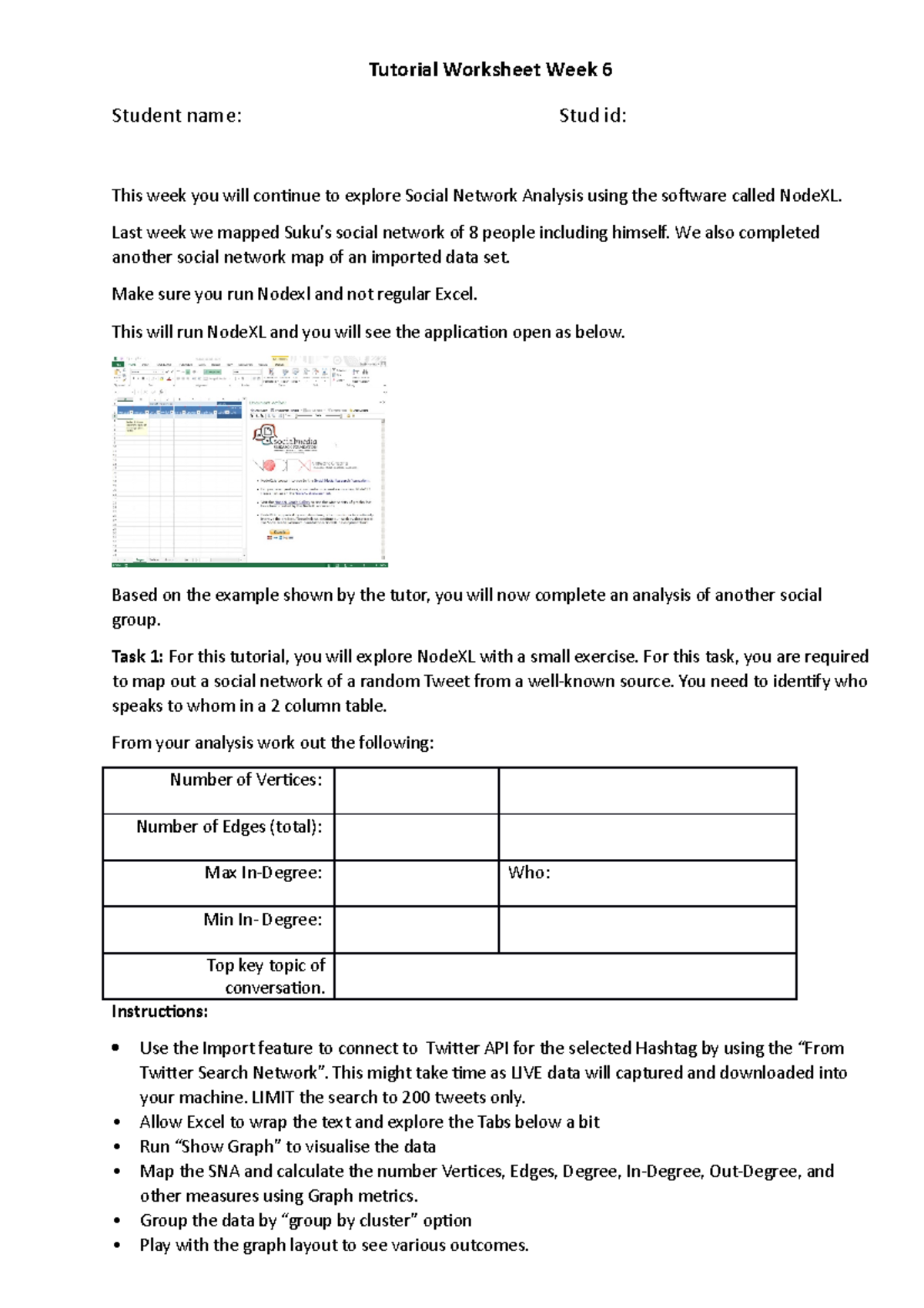Social Network Analysis 2 - Last week we mapped Suku’s social network ...