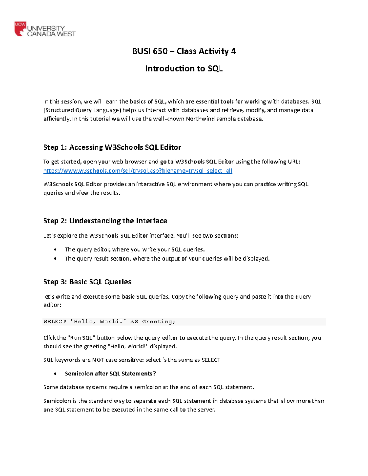 Prajwal-Dhakal - Must do - BUSI 65 0 – Class Activity 4 Introduction to ...