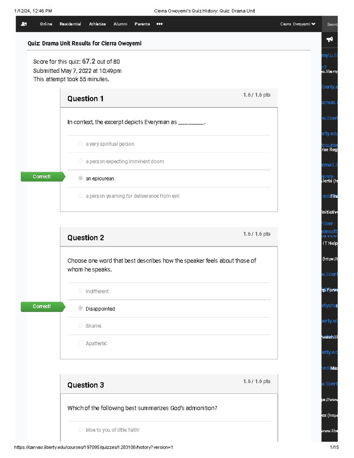 Drama Unit quiz - quiz - Skip to Main Content Quiz: Drama Unit Results ...