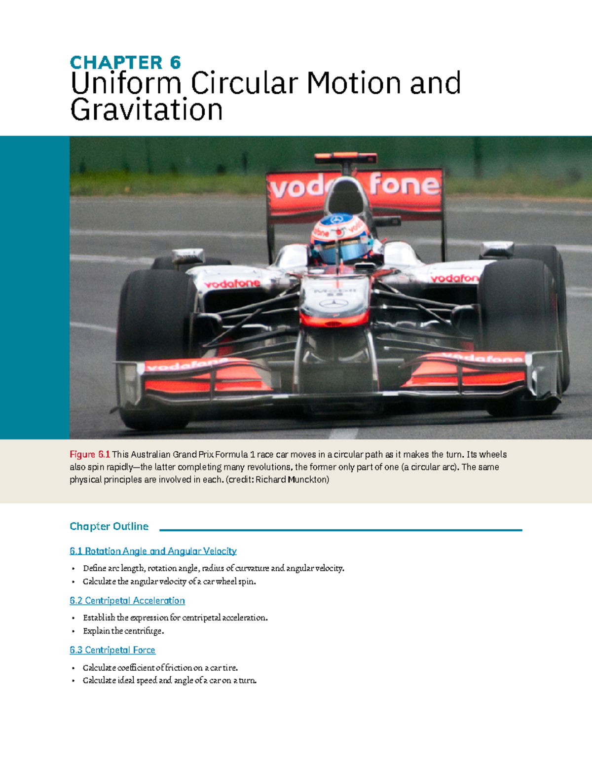 Uniform Circular Motion - Calculate the angular velocity of a car wheel ...