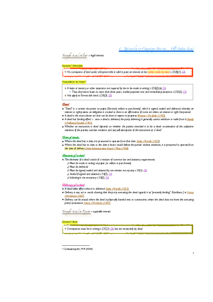 CASE Headnotes - Summary Real Property - CASE HEADNOTES Case Headnote ...