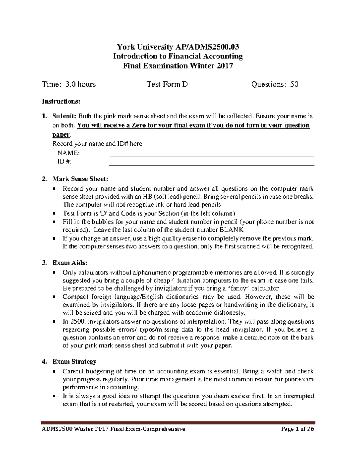 Final W17 Comprehensive exam - with solutions - Warning: TT: undefined ...