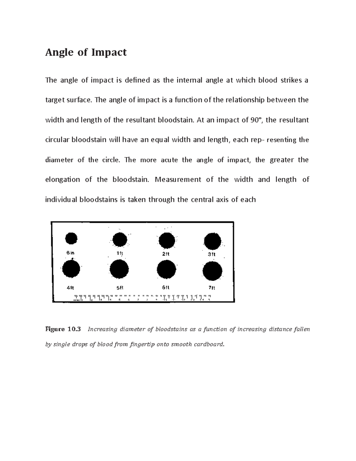 Angle of Impact - Angle of Impact The angle of impact is defined as the ...