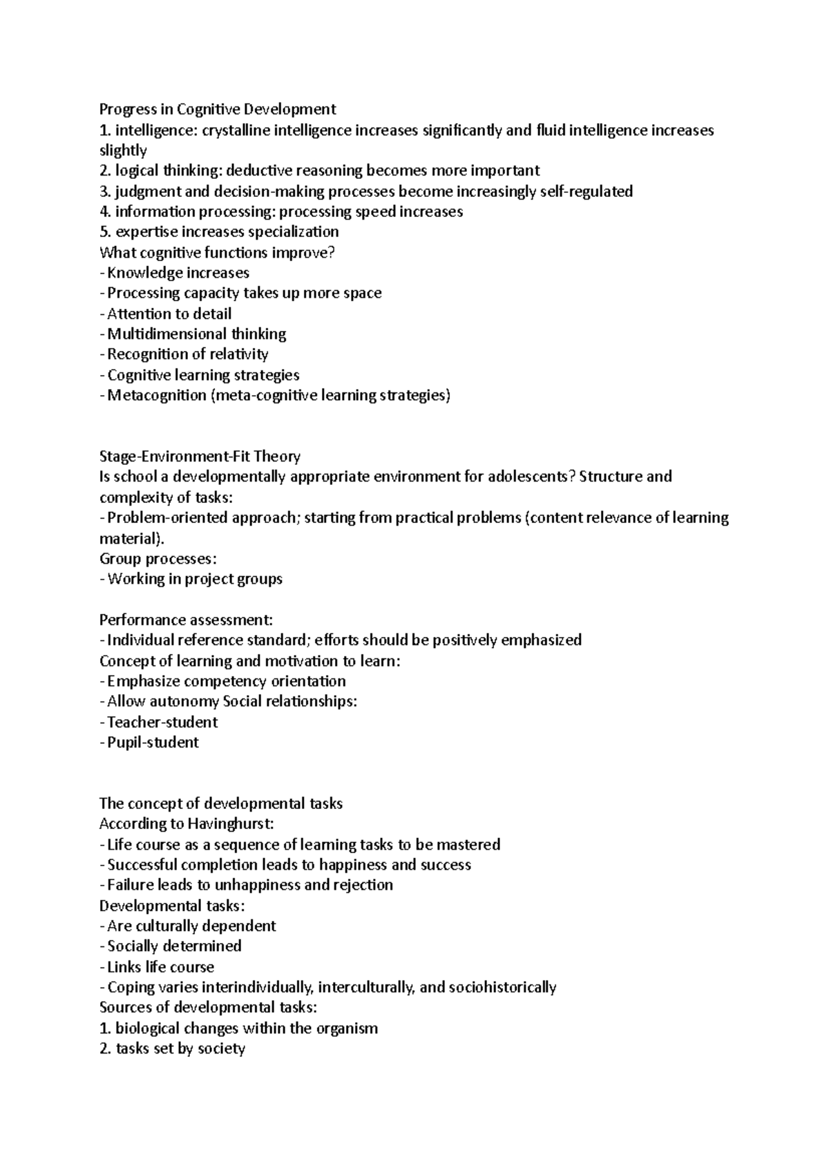 Progress in Cognitive Development - Progress in Cognitive Development ...