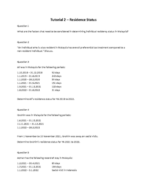 Format for Computation of Chargeable Income for Individual - FORMAT FOR ...