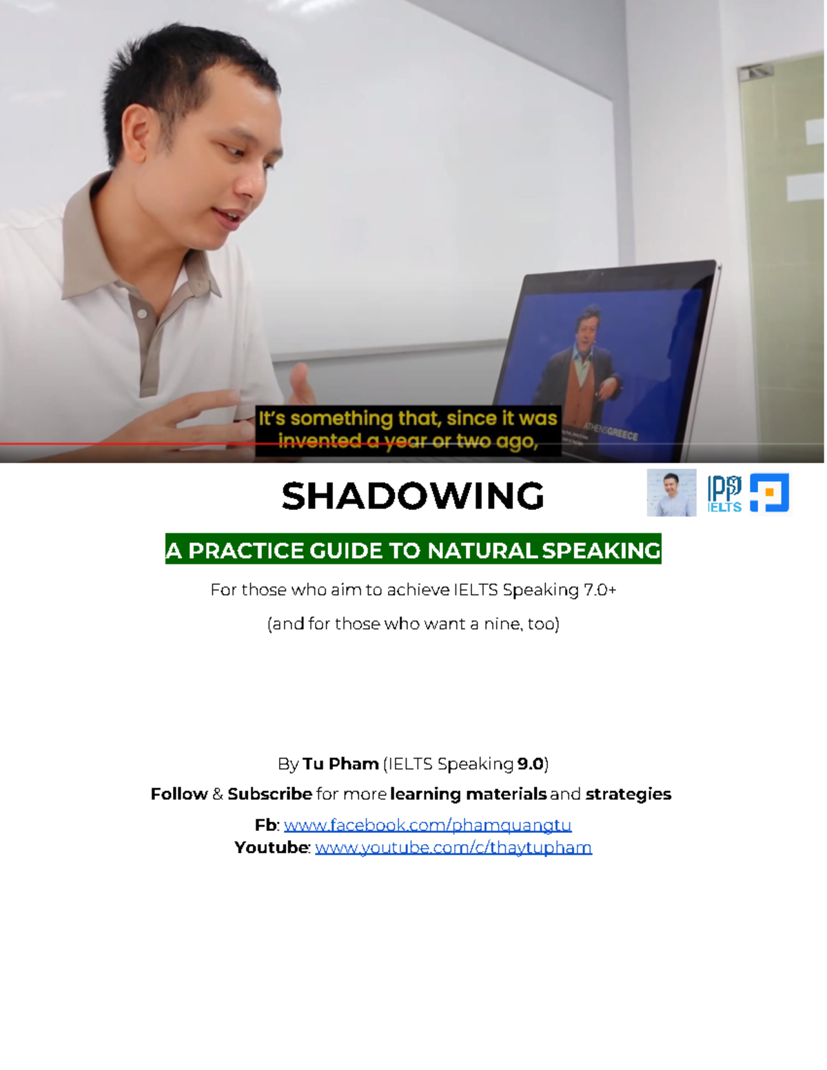 Shadowing mini ebook - english - Studocu