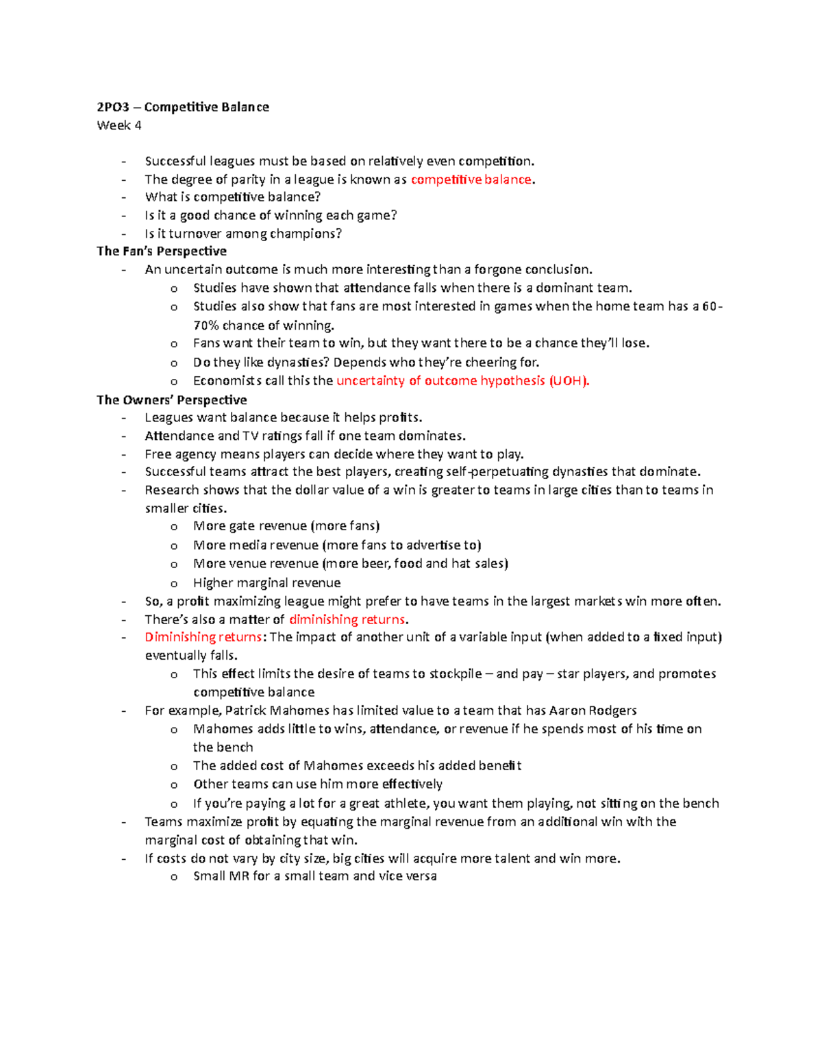 2P03 - 4 Competitive Balance - 2PO3 – Competitive Balance Week 4 ...