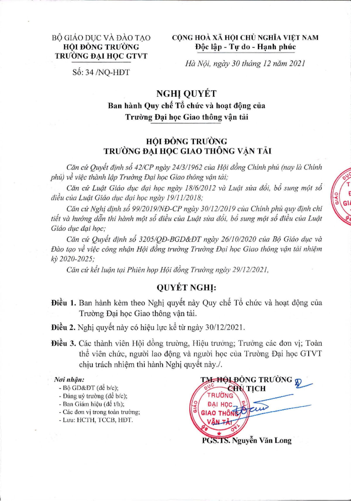 Nq34 pdf to chu va hoat dong - BÔ GIAO DUC VA DAO TAO CONG HOA XA HOI ...