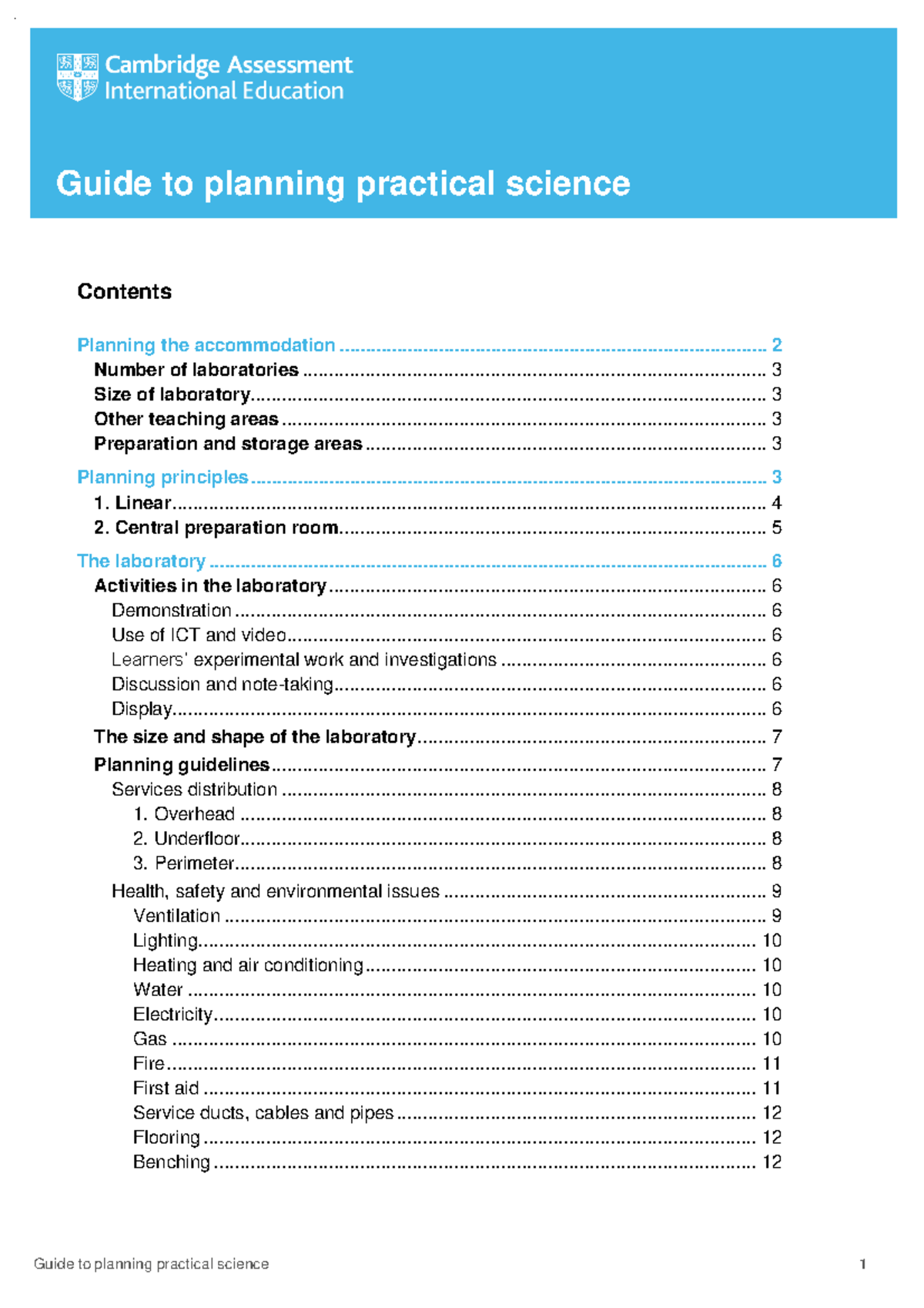 Science LAB Cambridge Guideline guide-to-planning-practical-science - i ...