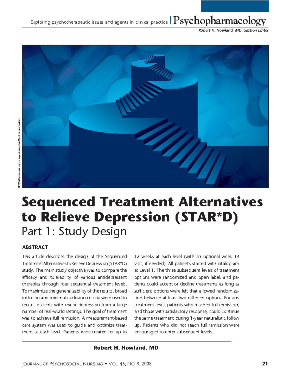 Depression article for mental health program - PSYCH4041 - UH - Studocu