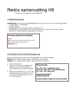 Omrekenschema mol Scheikunde - Basis Scheikunde VWO3 - Studeersnel