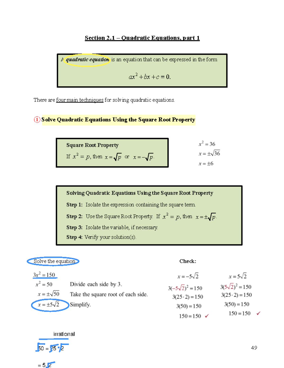 CSUN M106 Fall22 Ch1-3 - Professor tony rowe, math 106 - 49 Section 2 ...