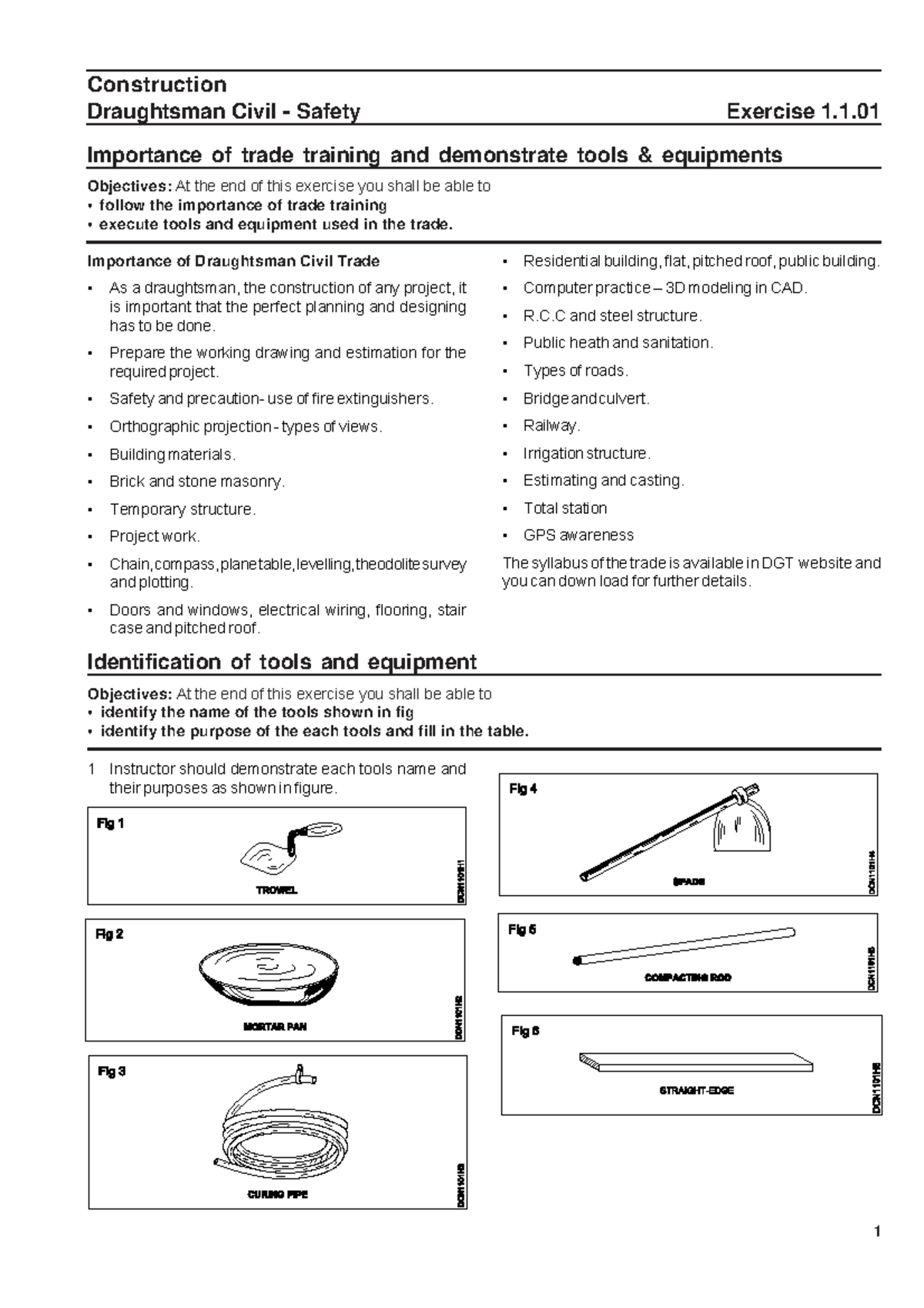 Safety - Importance of trade training and demonstrate tools ...