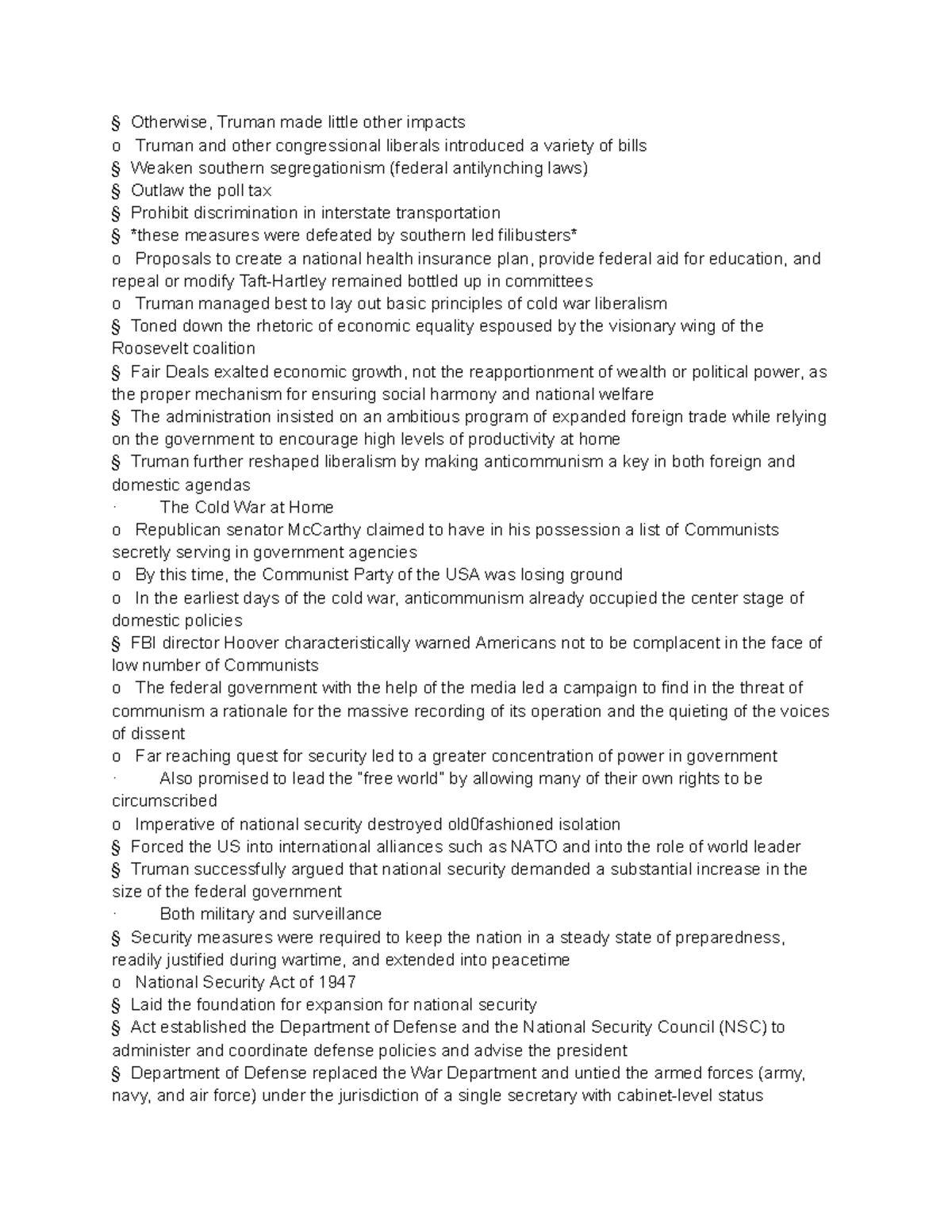 History note 123* - These are my details notes for this class ...