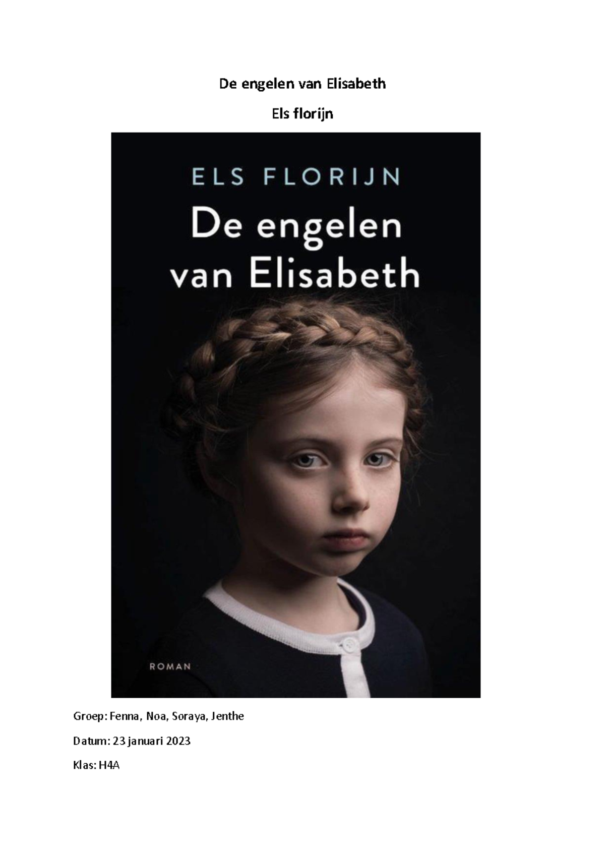 Engelen van elizabeth - Nederlands - De engelen van Elisabeth Els ...