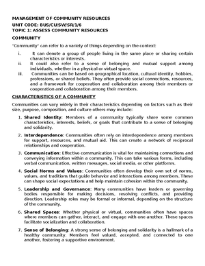 Psychosocial support notes - PSYCHOSOCIAL SUPPORT NOTES Introduction to ...