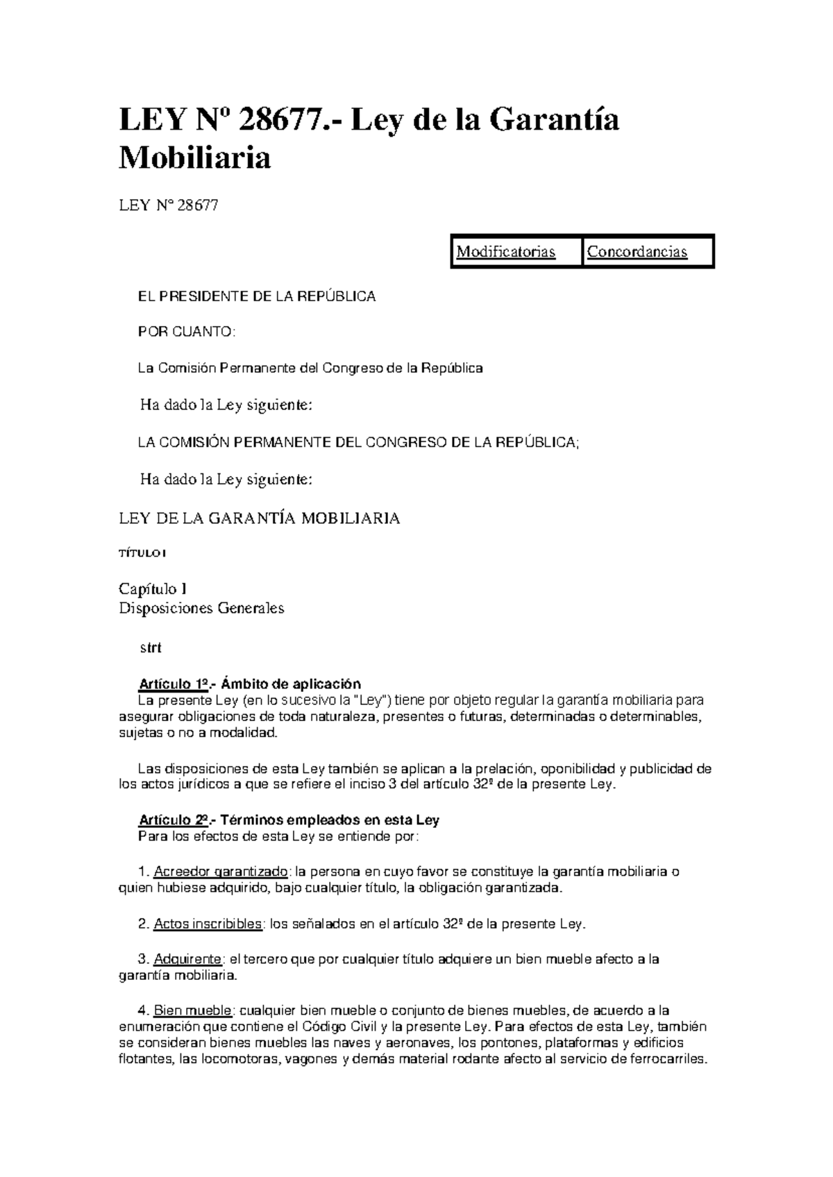 Ley-28677-ley-de-garantias-mobiliarias compress - LEY Nº 28677.- Ley de ...