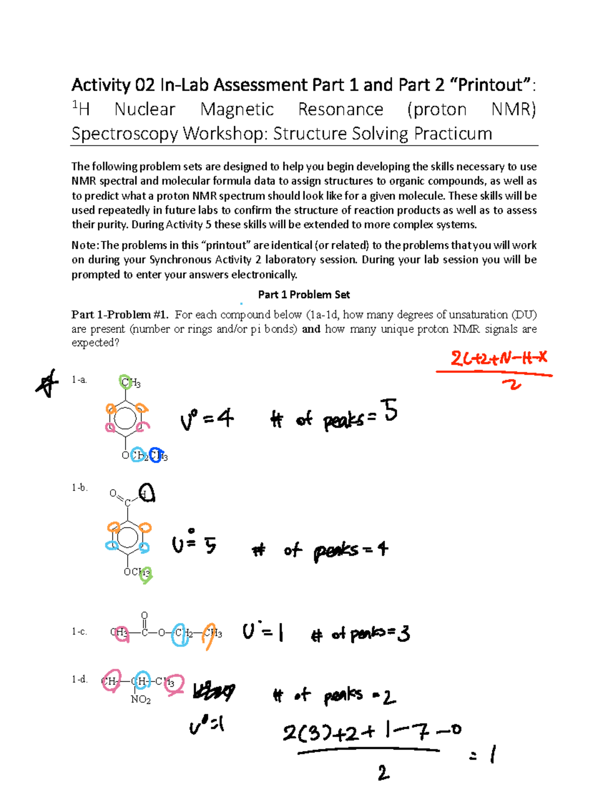 Activity 2 wkst - Activity 0 2 In-Lab Assessment Part 1 and Part 2 ...