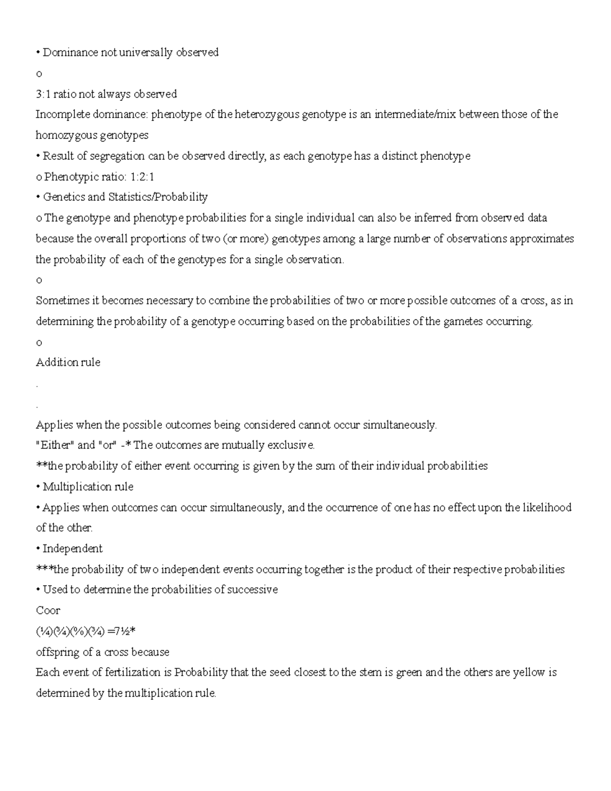23 - Covers dominance and rules - Studocu