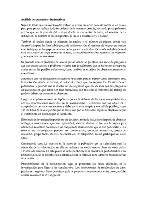 Instructivo Trabajo DE Grado 2022 - INSTRUCTIVO TRABAJO DE GRADO UNEV 2022 UNIVERSIDAD NACIONAL ...