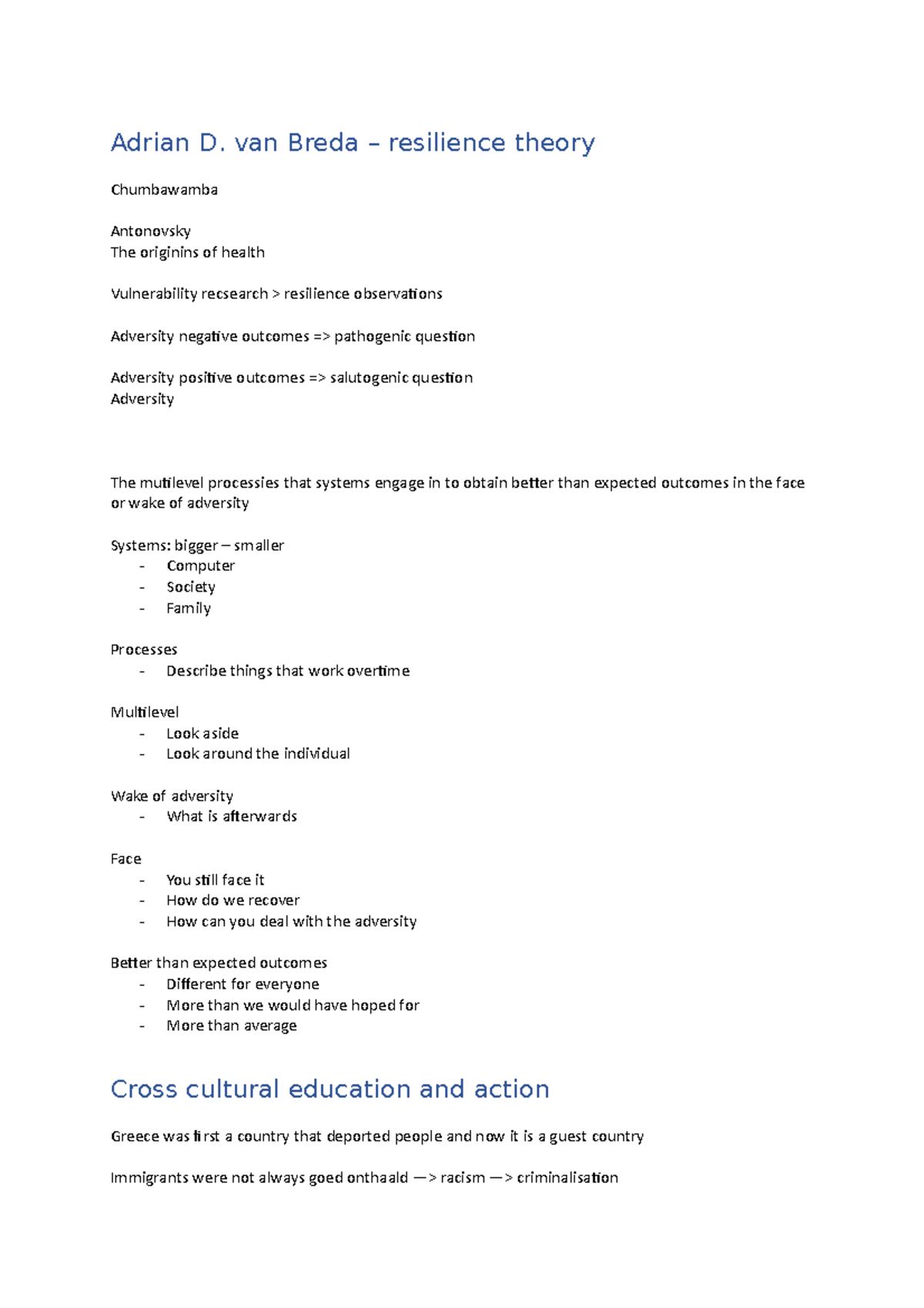 BIP - Les nota's van de internationale week - Adrian D. van Breda ...