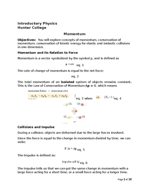 Physics lab 1 - Lab report - Lab Report # Position and Velocity ...