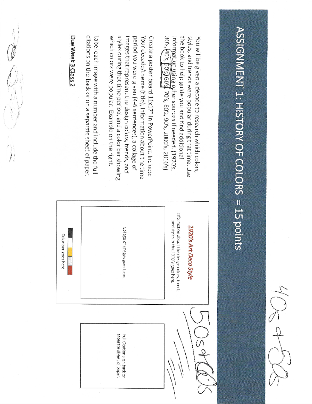 History of color assignment - IDB161 - Studocu