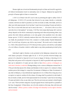 Tutorial 3A this is the second doc that - Human rights are a broad and ...