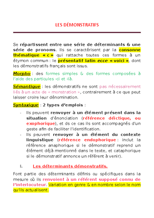 Monneret - grammaire scolaire - Grammaire du français Terminologie ...