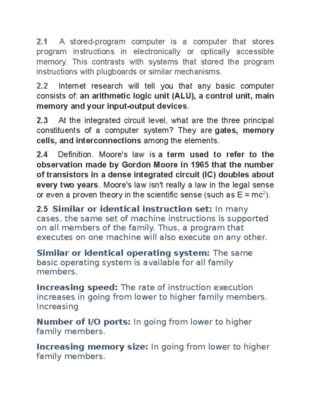 Exercise 1-2013569 5897436-Workshop 01 FILE 0125 - 2 A stored-program ...