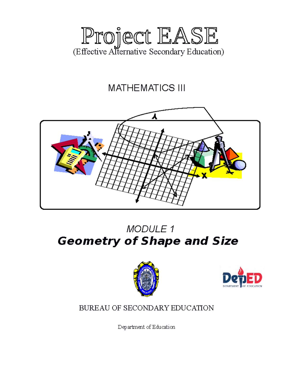 EASE Module 1 Geometry of Shape and Size - (Effective Alternative ...