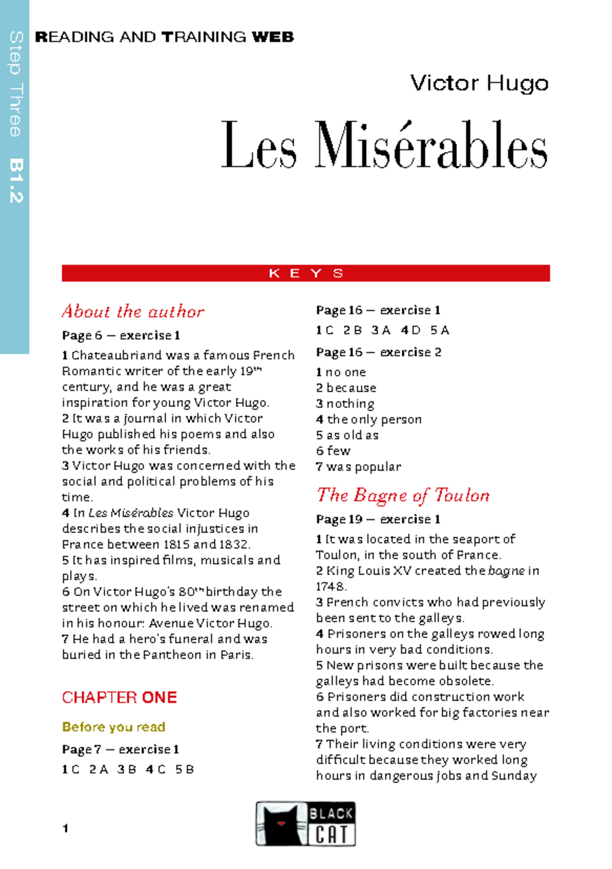 500151 miserables keys - About the author Page 6 – exercise 1 1 ...
