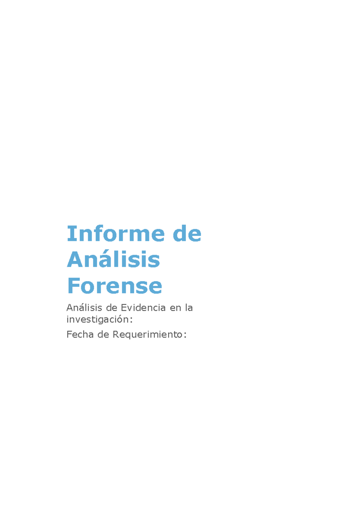 Caso 1 - Trabajo Final Informática Forense - Informe de Análisis ...