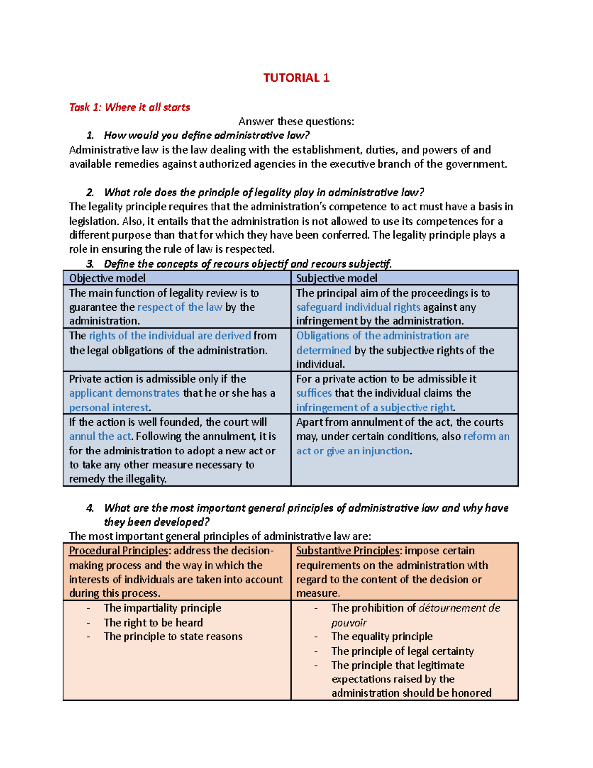 Tutorial 1 - TUTORIAL 1 Task 1: Where it all starts Answer these ...