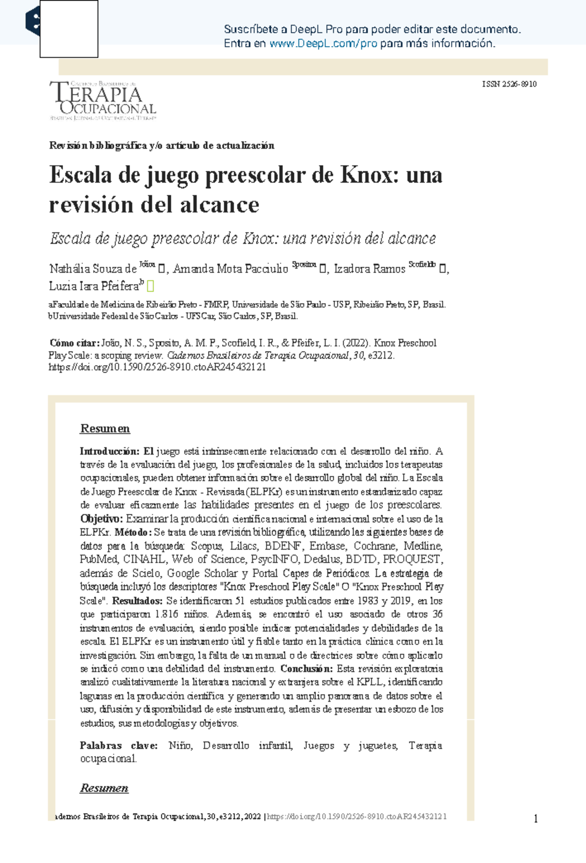 Knox-Preschool-Play-Scale-a-scoping-review Brazilian-Journal-of ...