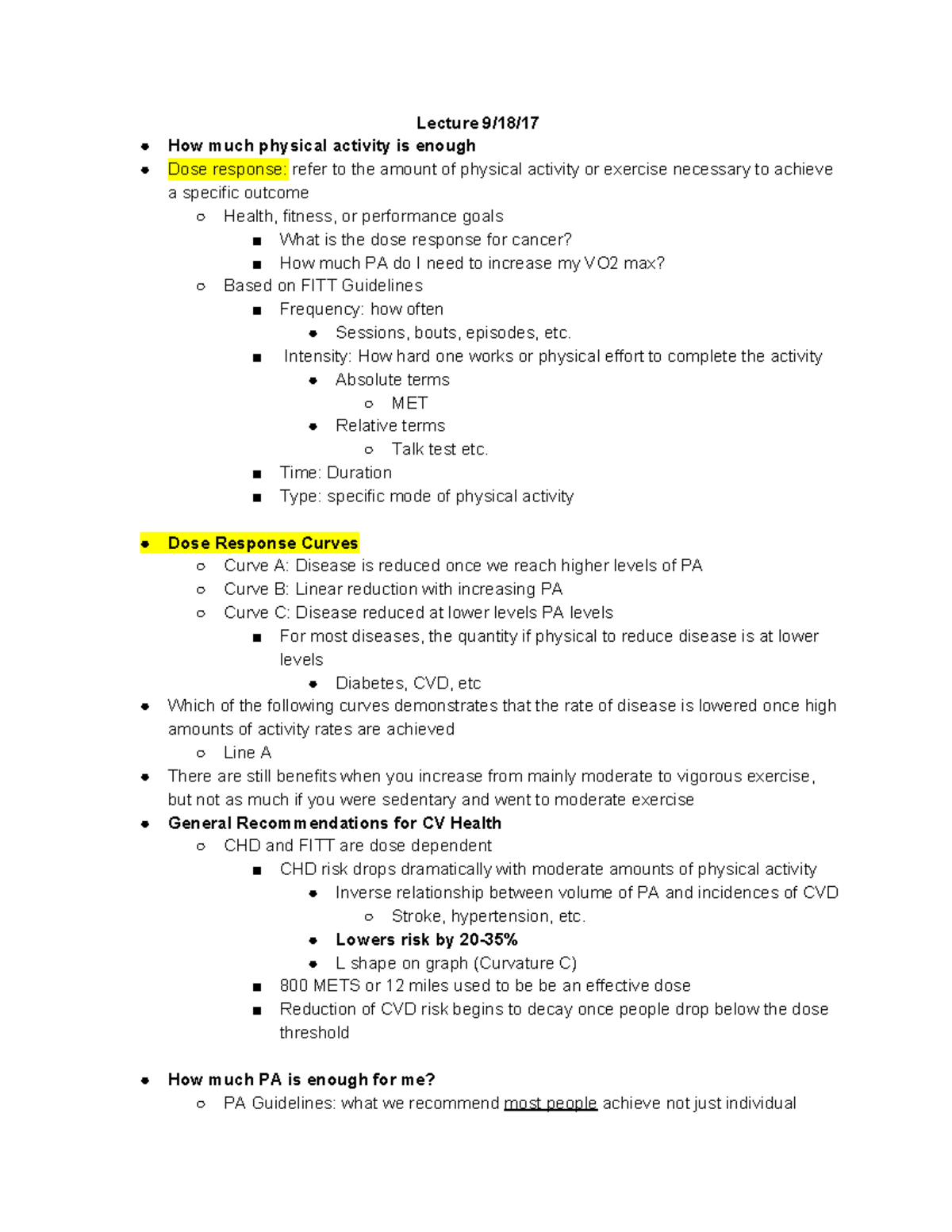 Exam 2 Notes Lecture 9 18 17 How Much Physical Activity Is Enough exam-2-notes-lecture-9-18-17-how-much-physical-activity-is-enough