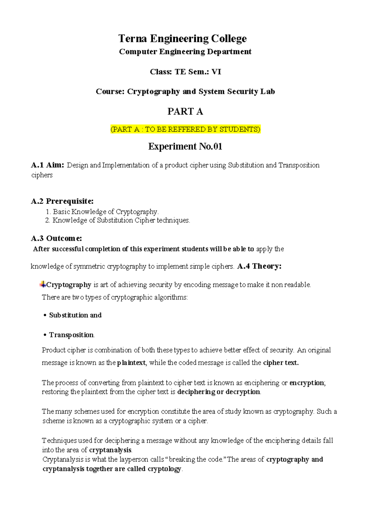 Dipank Dongre CSS Experiments - Terna Engineering College Computer Engineering Department Class ...