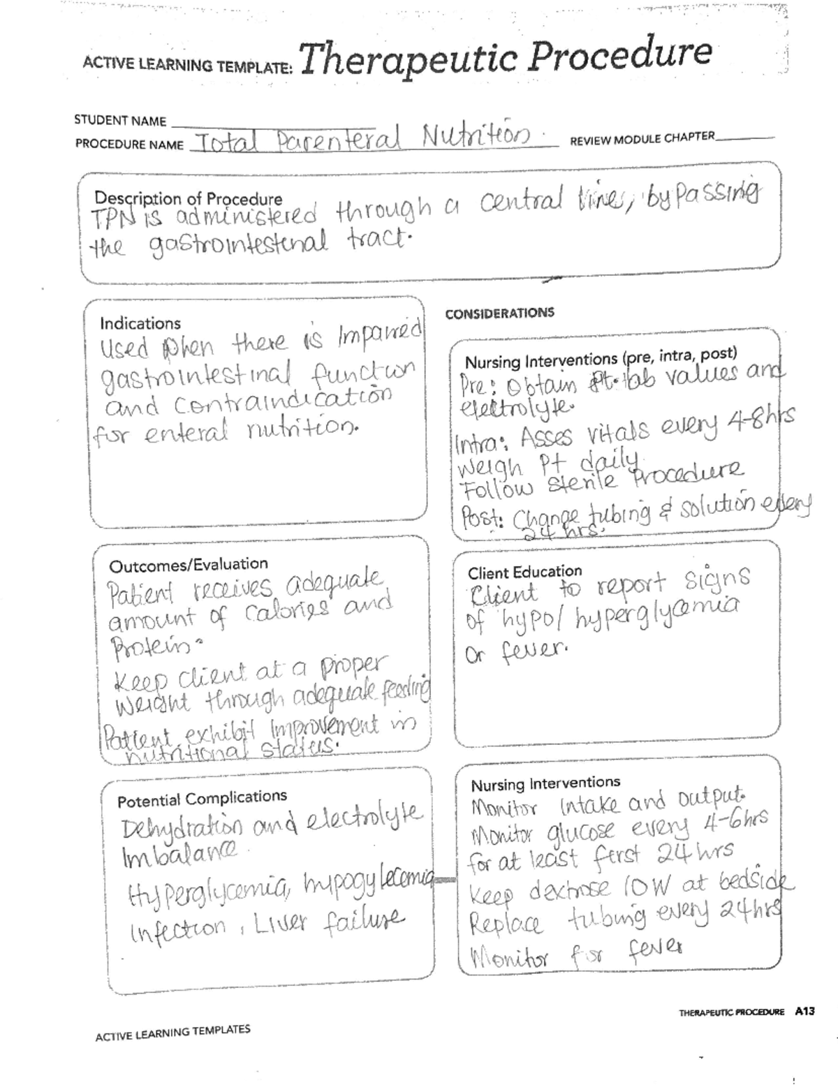 Ati rem2 - pathopharmacology ati template - ACTIVE LEARNING TEMPLATE ...