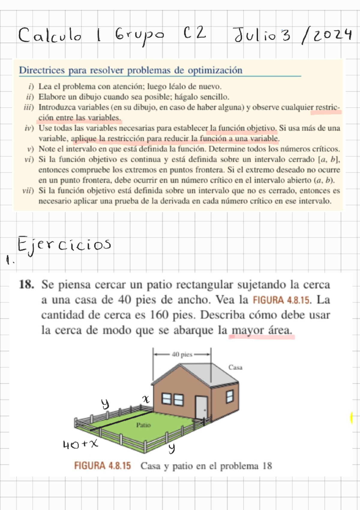 Desarrollo y métodos de desarrollo de problemas de optimización ...