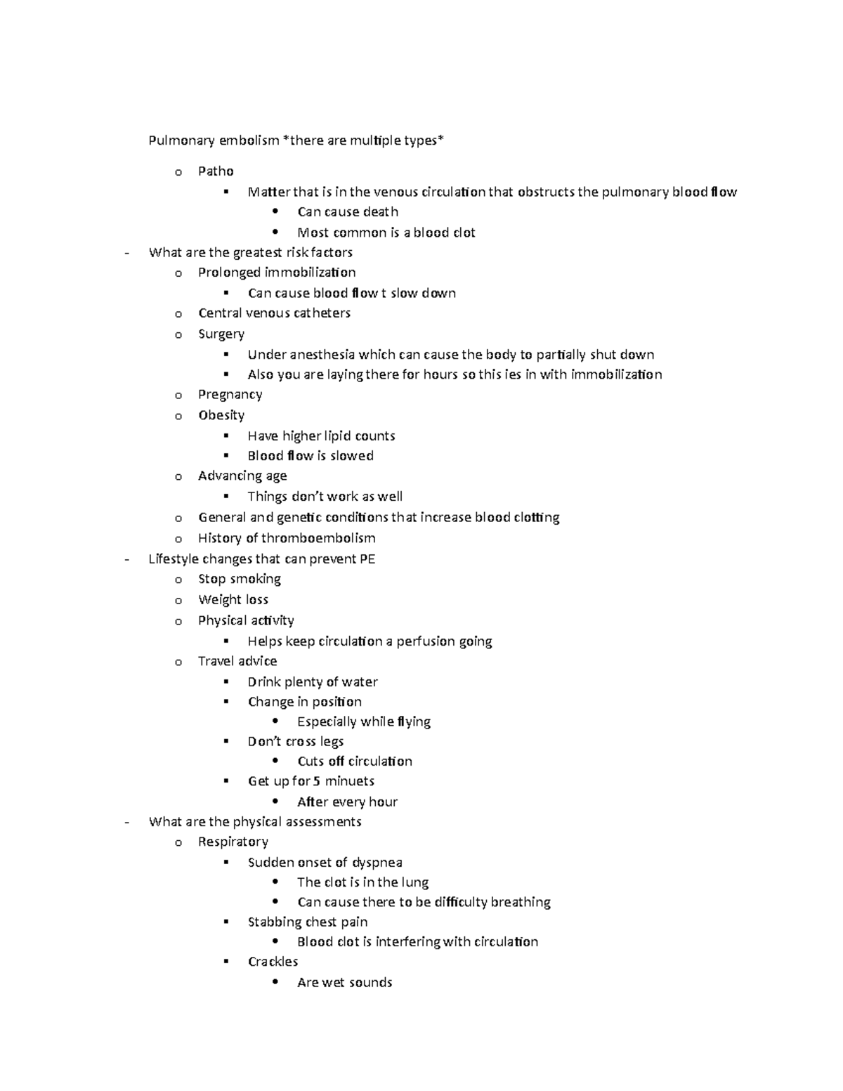 Pulmonary embolism - PE and why it is important - Pulmonary embolism ...