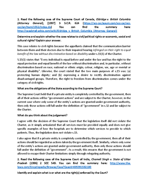 LW331 Tutorial 2 - 1-Critically examine the effectiveness of the treaty ...