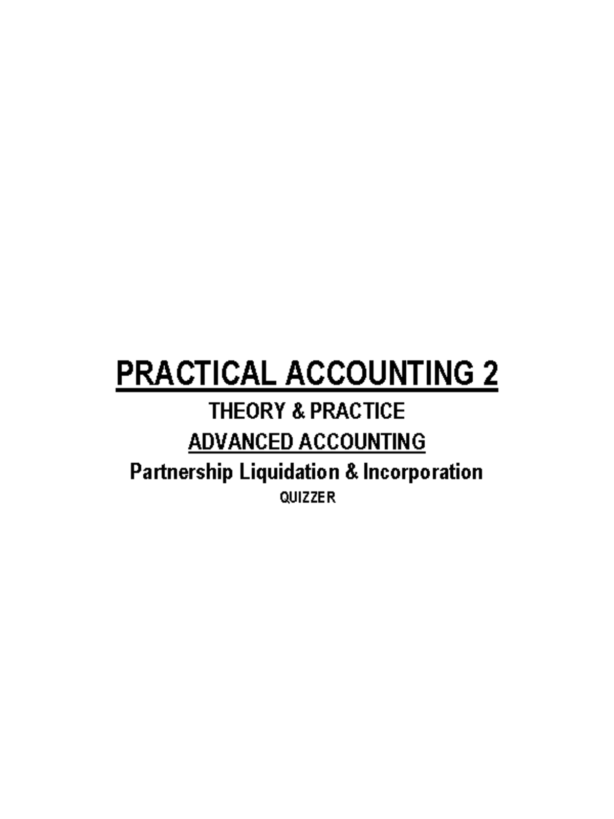 practical-accounting-2-theory practice - Studocu
