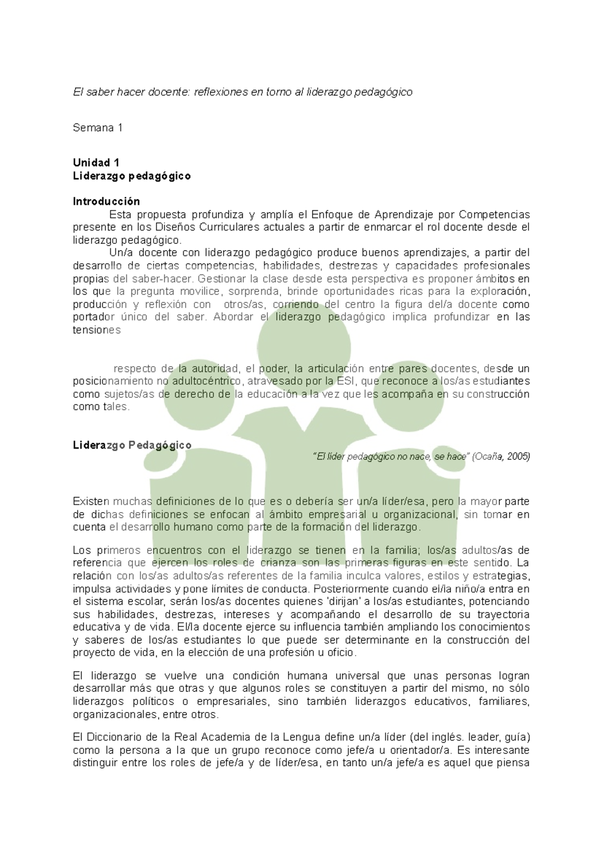Saber Hacer Docente - El saber hacer docente: reflexiones en torno al ...