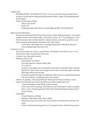 AP Art History Chapter 13 Notes - Chapter Intro - Gothic: Originally a ...