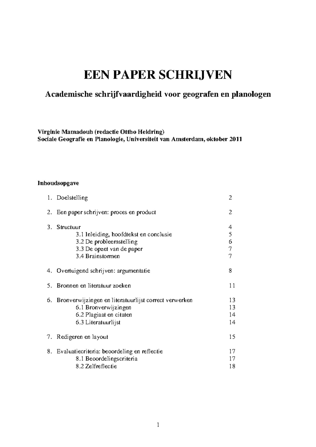Een-paper-schrijven - Handleiding voor het schrijven van een paper ...