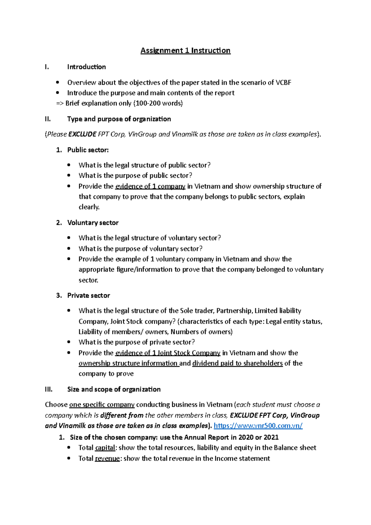 5032 Assignment 1 Instruction - Assignment 1 Instruction I ...